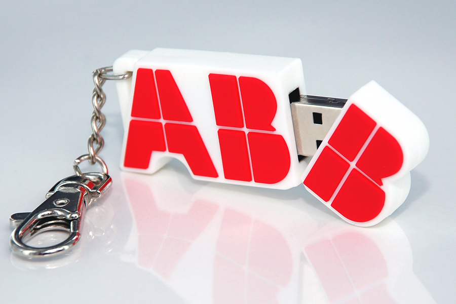 Günstige USB Sticks als 2D Sonderform mit Logo, aus Silikon oder soft